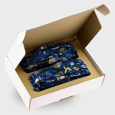 Custom Face and Neck Gaiter Bandanas - Minimum 25 pcs - Pinpops®